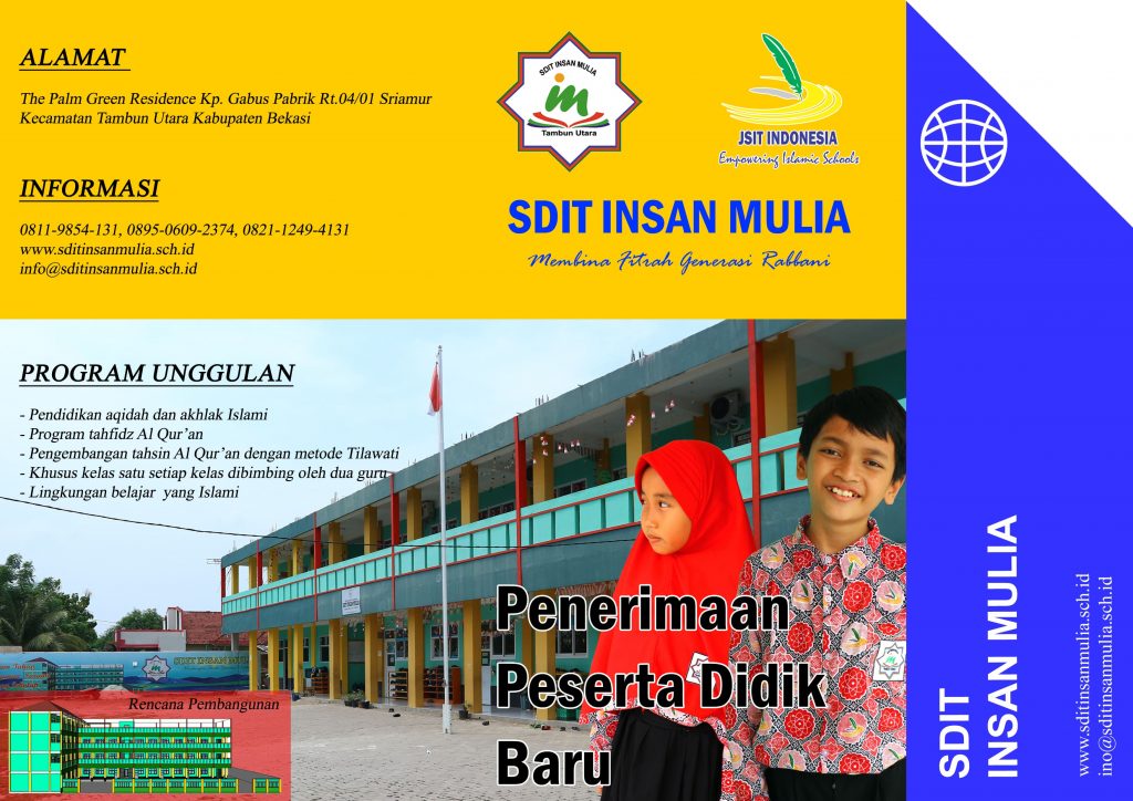 Brosur PPDB 2019(1) - SDIT INSAN MULIA Tambun Utara Kab. Bekasi